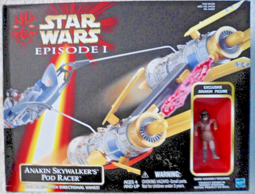 STAR WARS "Anakin Skywalker's Pod Racer" Episode 1, 1998 by Hasboro ...