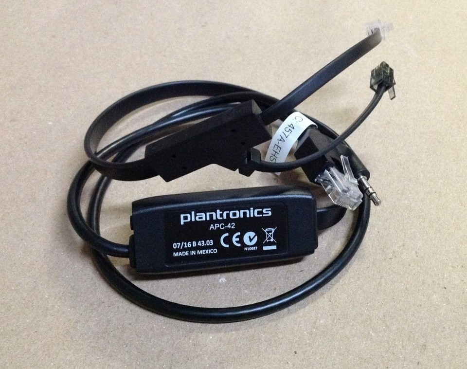 Plantronics EHS APC-42 Hook Switch 38350-12 CS500 W700 WO100 WO200 ...