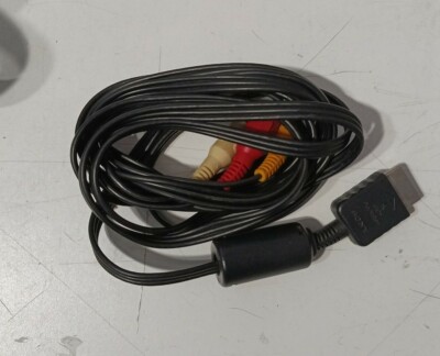Genuine Sony OEM RCA AV Audio/video Cable For PlayStation PS1 PS2 PS3 ...