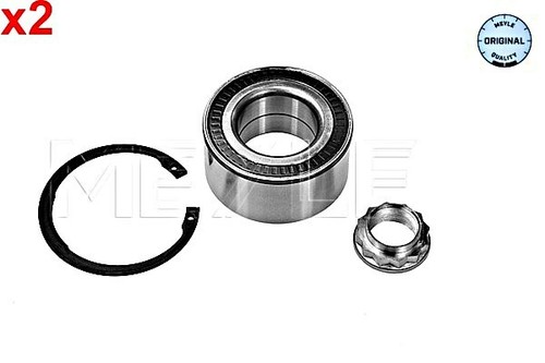 MEYLE x2 Wheel Bearing Kit Rear Axle For BMW E36 X3 Z3 Z4 Z8 90-11 ...