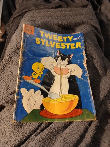 Tweety and Sylvester #13 Dell Comics 1956 Silver Age Funny Animal Cartoon Book | eBay