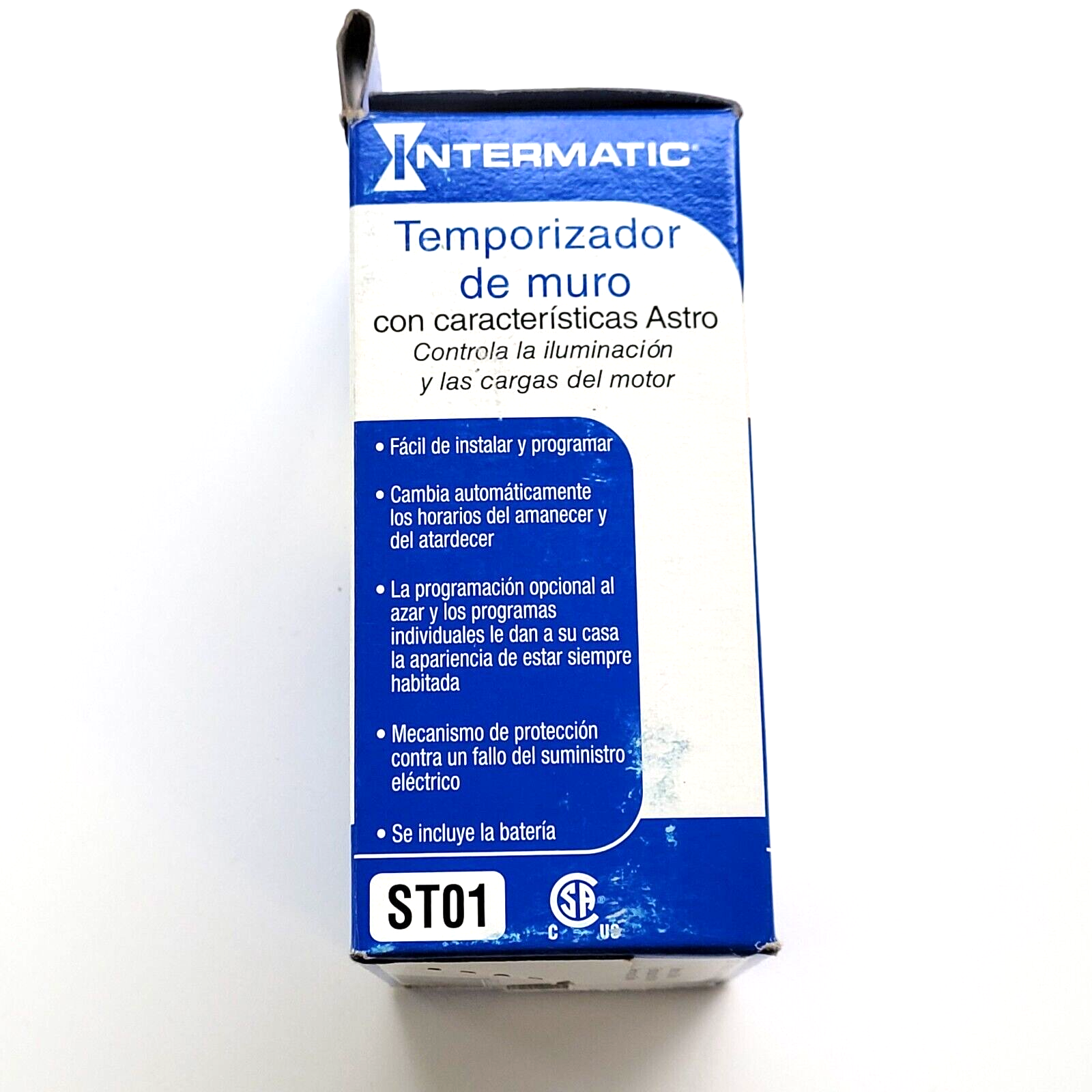 Intermatic ST01 Self Adjusting Timer Wall Switch - White for sale ...