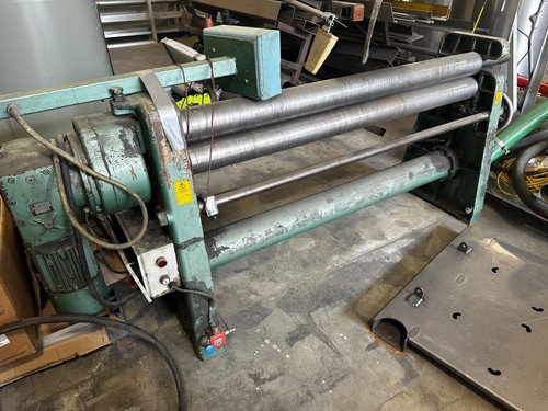 5' x 10GA Roundo IP-110/5 Plate Rolling/Bending Machine, 1998 | eBay
