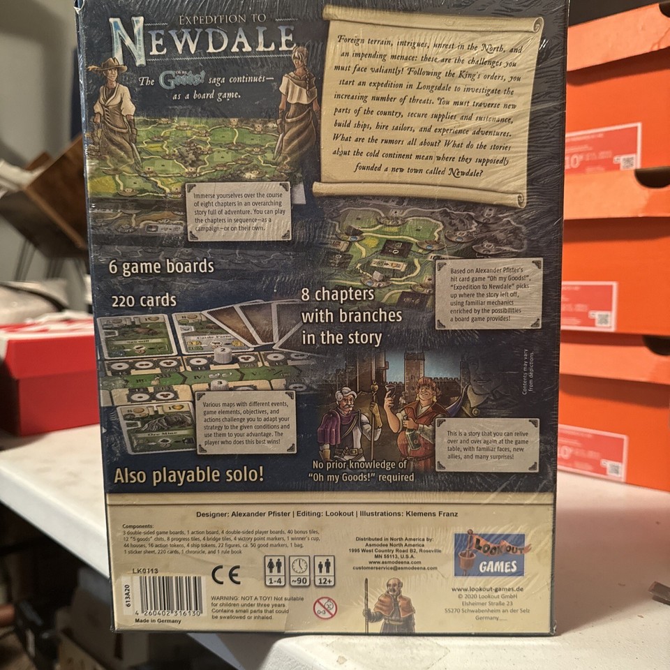 Expedition to Newdale Alexander Pfister Board Game Brand New Sealed | eBay