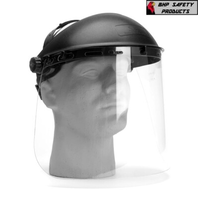 Full Face Safety Shield Flip Up Visor Tool Mask Clear Glasses Eye ...