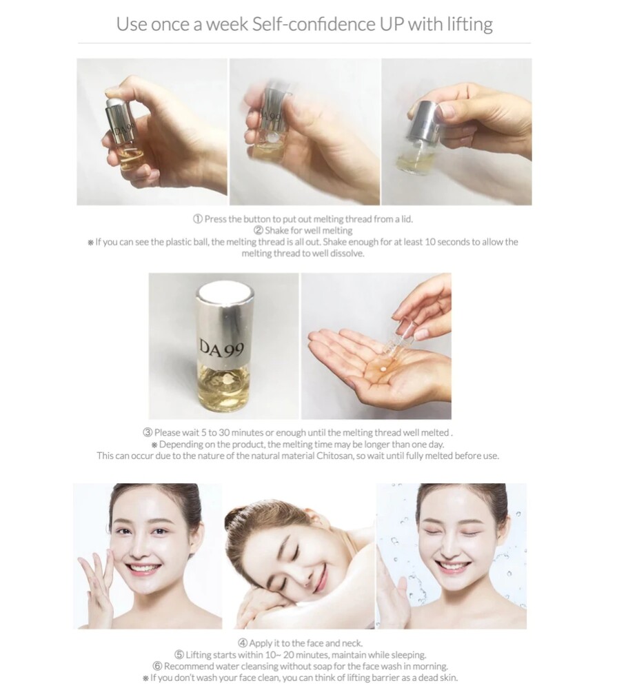 DA99 Home Esthetic Lifting Program 3.5ml Anti Wrinkle Lifting Ampoule K-Beauty | eBay