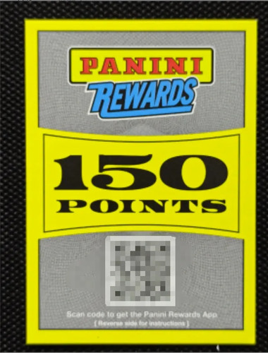 Panini Rewards 150 Points Card Unused Redemption Card SS001 | eBay