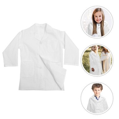 Scientists Costume for Kids Children Lab Jacket White Coat Cosplay ...