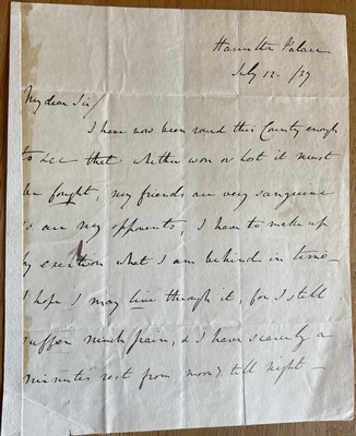 British Author & Diplomat Sir Charles A. Murray Autograph Letter | eBay