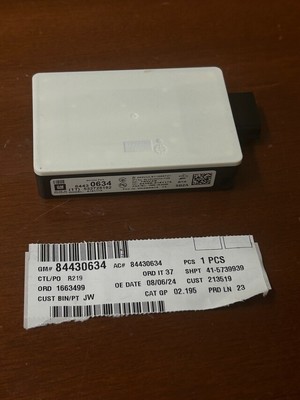Genuine GM Blind Spot Detection System Warning Sensor 84430634 | eBay