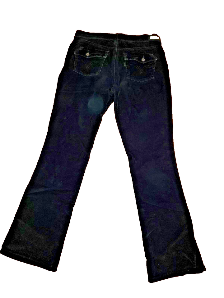 Levi’s 515 Boot Cut Corduroy Pants Women’s Size 4M Black Western Cords ...