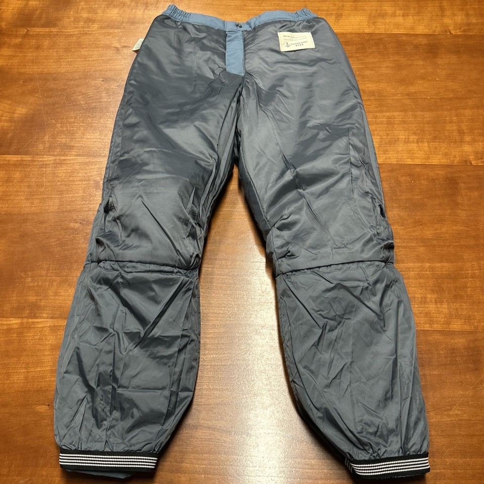 Lands End Kids Grey/Blue GROW-A-LONGS Snow Pants Sz 12 Snowboard Ski | eBay