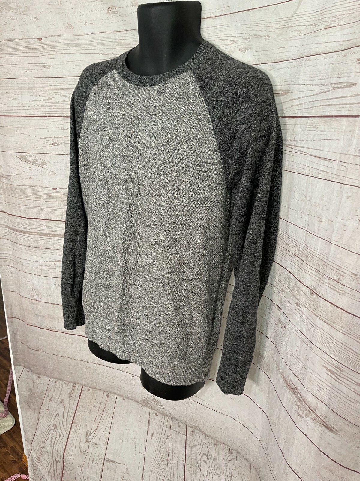 Gap Men’s Long Sleeve Sweater Crew Neck Gray Color Size M Medium | eBay