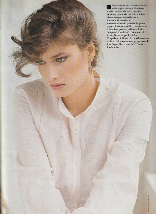 VOGUE ITALIA 1981 GIA CARANGI NANCY DONAHUE ROSEMARY MACGROTHA SUSAN ...