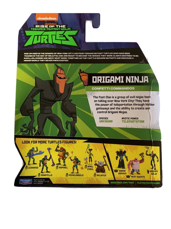 Rise of The Teenage Mutant Ninja Turtles Origami Ninja Confetti ...