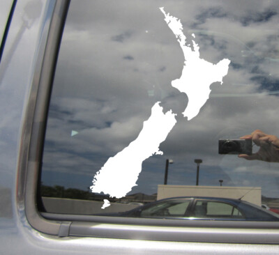 New Zealand Country Wellington Car Truck Bumper Window Vinyl Decal ...