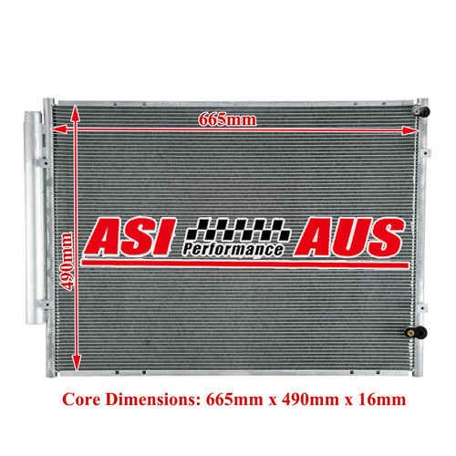 A/C AIRCON CONDENSER RADIATOR Fits LEXUS RX 400h HYBRID AWD Mk2 2004 05 ...