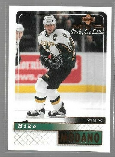 1999-00 Upper Deck MVP Stanley Cup Edition Mike Modano #58 Stars | eBay