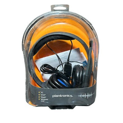 Plantronics Audio 655 Stereo Headsets USB PC, Mac, Skype, Windows ...