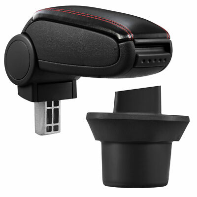 For BMW Mini R55 R56 R57 Armrest Center Armrest MAL Leather Cover Black ...