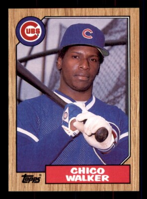 1987 Topps Baseball #695 Chico Walker NM or better *ca1 | eBay