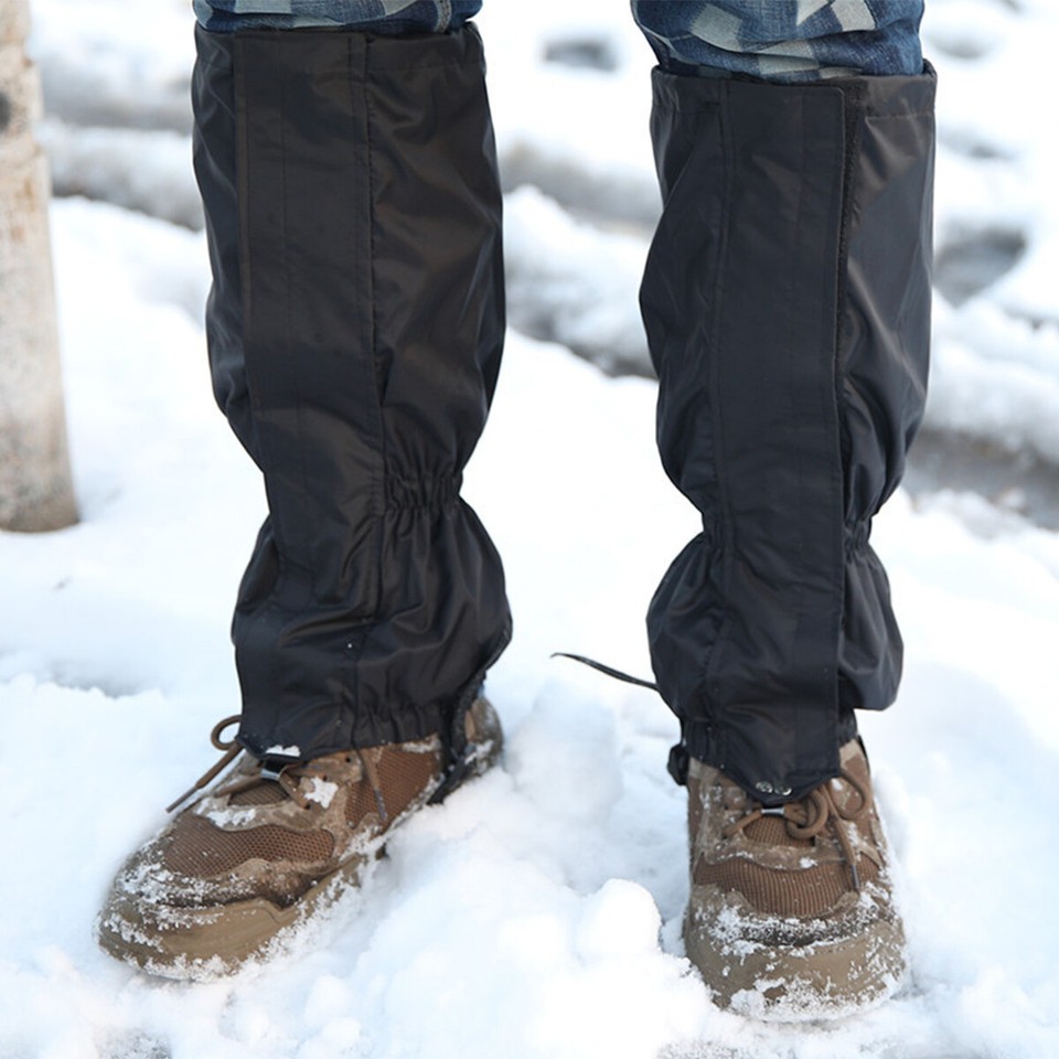 2X Waterproof Walking Gators Boot Hiking Climbing Legging Trekking ...