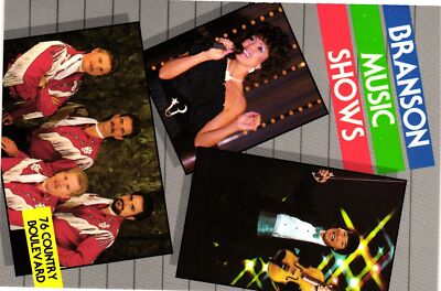 Vintage Postcard 4x6- Branson Music Shows, MO. | eBay