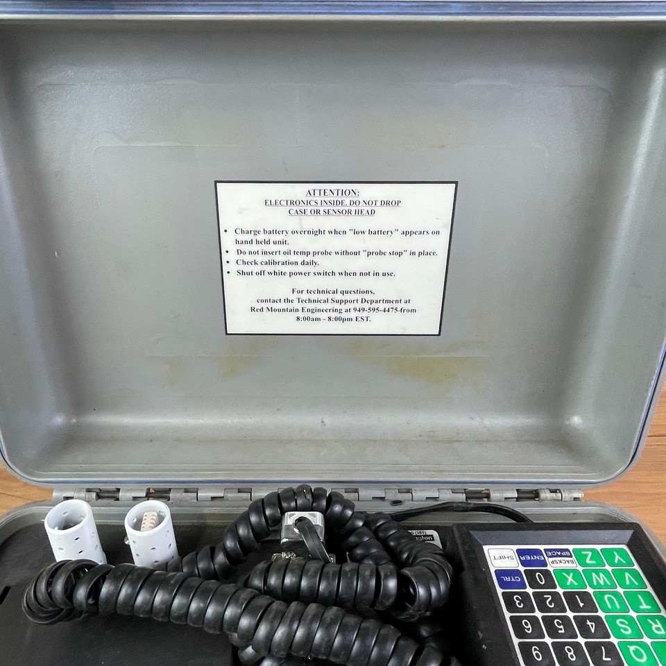 Red Mountain Smoke Check 1667 Black Heavy Duty Diesel Emissions Tester ...