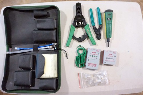 Greenlee 468 wiremap Professional Installation Voice Data ethernet kit ...