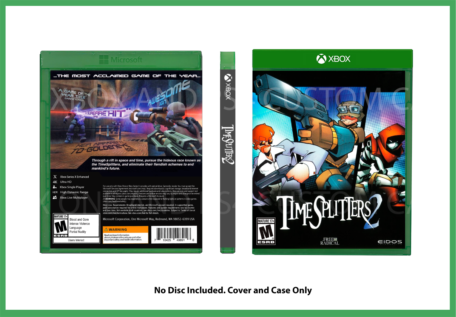TimeSplitters 2 (Microsoft Xbox, 2002) for sale online | eBay