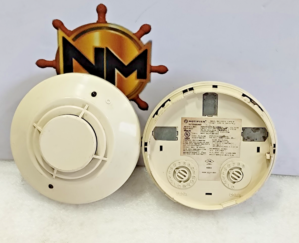 NOTIFIER FSP-851 SMOKE DETECTOR LOT OF 2PCS | eBay UK