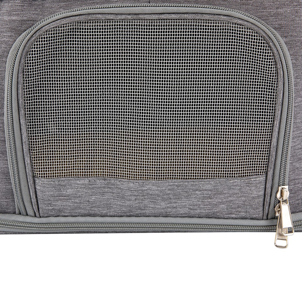 Collapsible Pet Carrier Pet Bag Crey Pet Travel Bag Oxford Waterproof ...