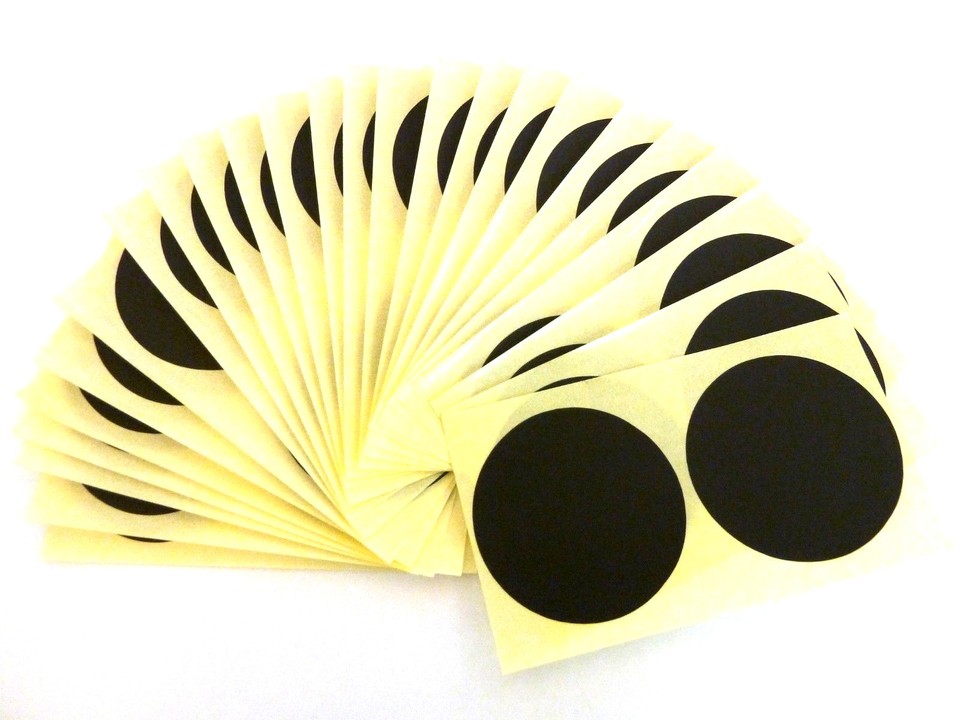 50mm (2 inch) Round Stickers Coloured Circles Circular Sticky Labels 42 ...