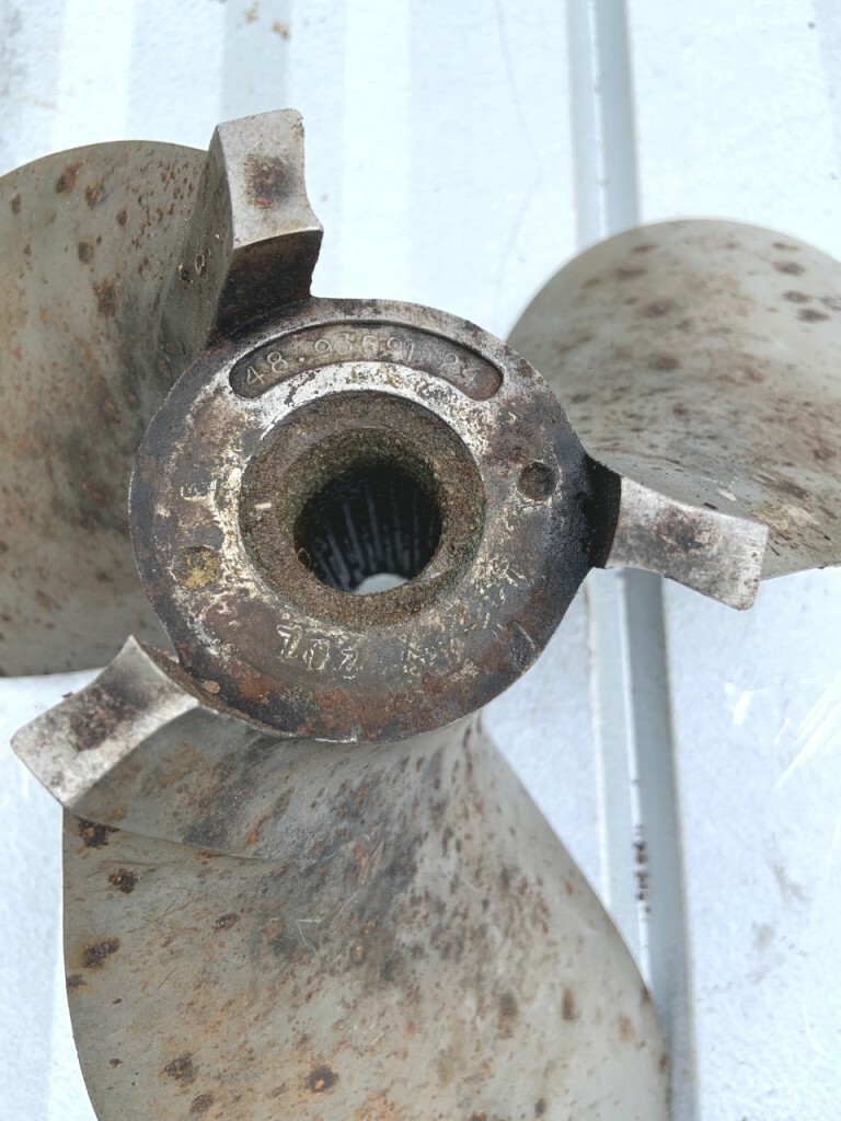 Mercury Left Hand Prop Stainless 48-93591-24 | eBay