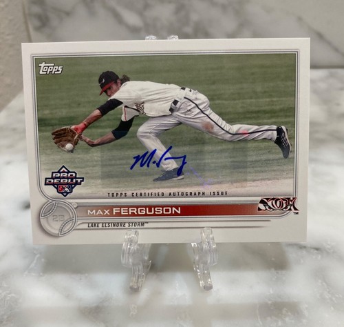 2022 Topps Pro Debut Baseball Max Ferguson Autograph PF-101 | eBay