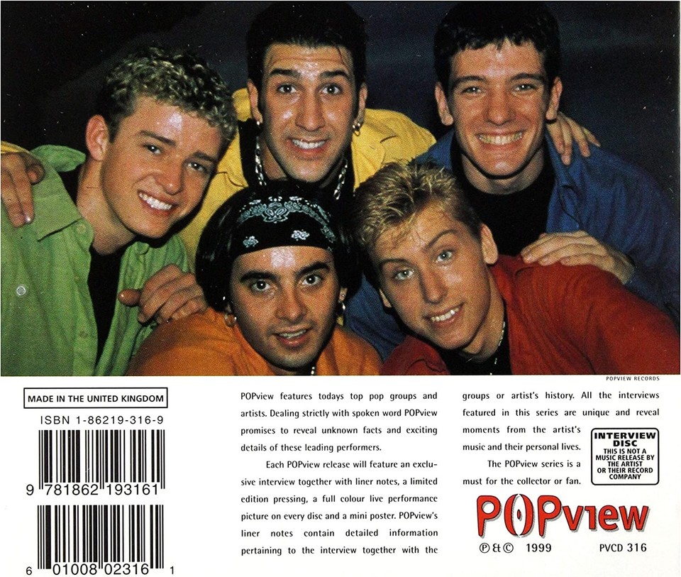 'N Sync N Sync Interview Disc (CD) 601008023161 | eBay Australia