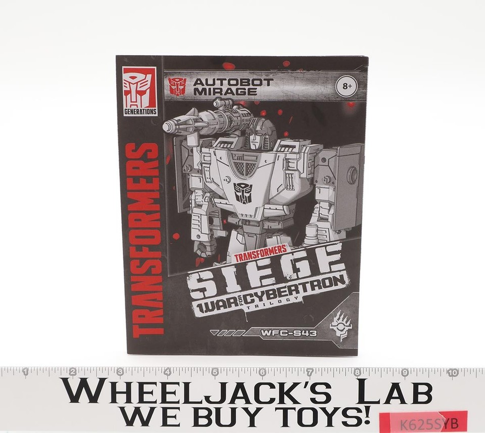 Mirage 100% Complete Transformers Siege War For Cybertron WFC 2019 ...