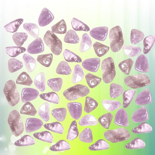 100 G Amethyst Gravel Terrarium Polished Purple Tumbled Stones Fish ...