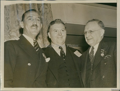 1938 Samuel Briggin Charless Harnett Charles Morris Rotary Club ...
