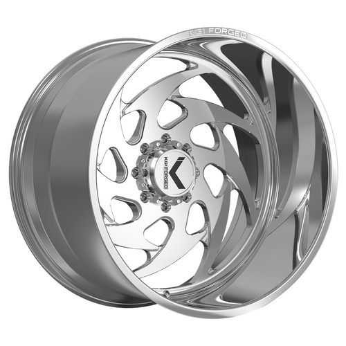 22x14 KG1 KF024 Bayonet Polish DIRECTIONAL FORGED Wheels Blank (-76mm ...