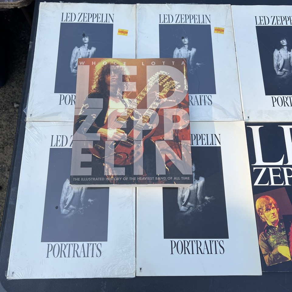 Led Zeppelin Book Lot Sealed | eBay