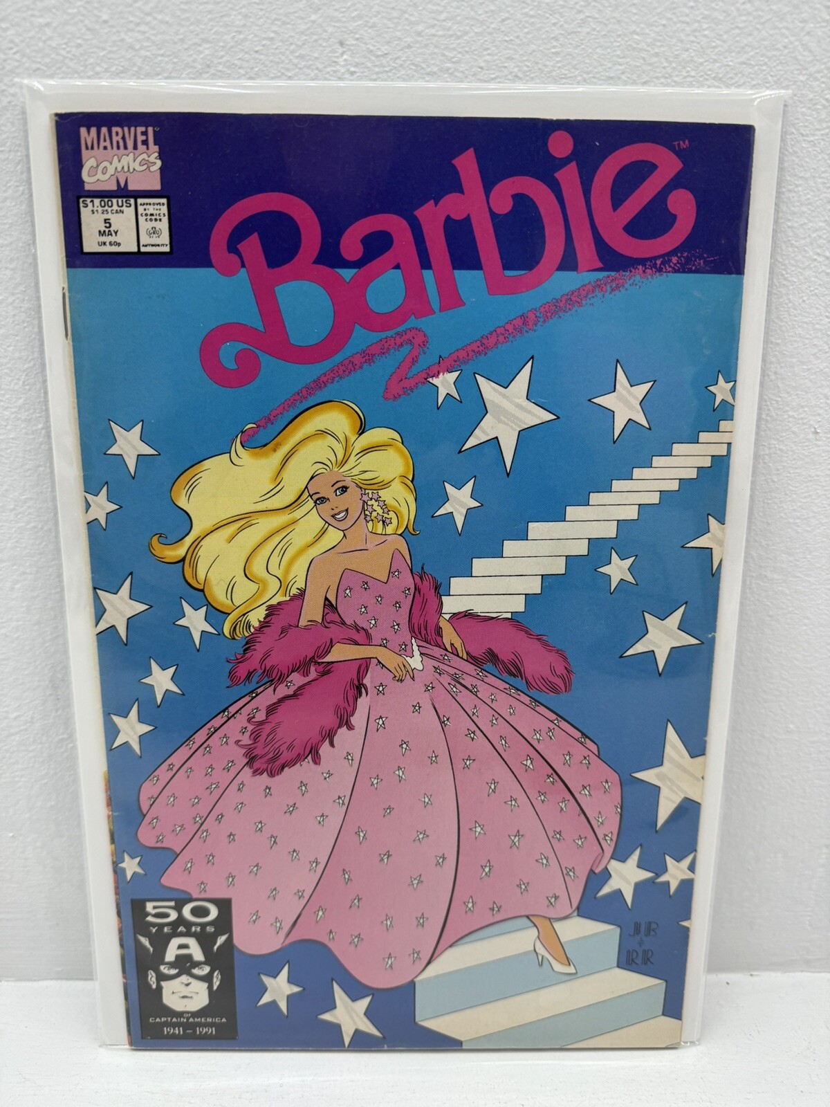 Barbie Comic Book #5 Marvel Comics Bagged And Boarded | eBay