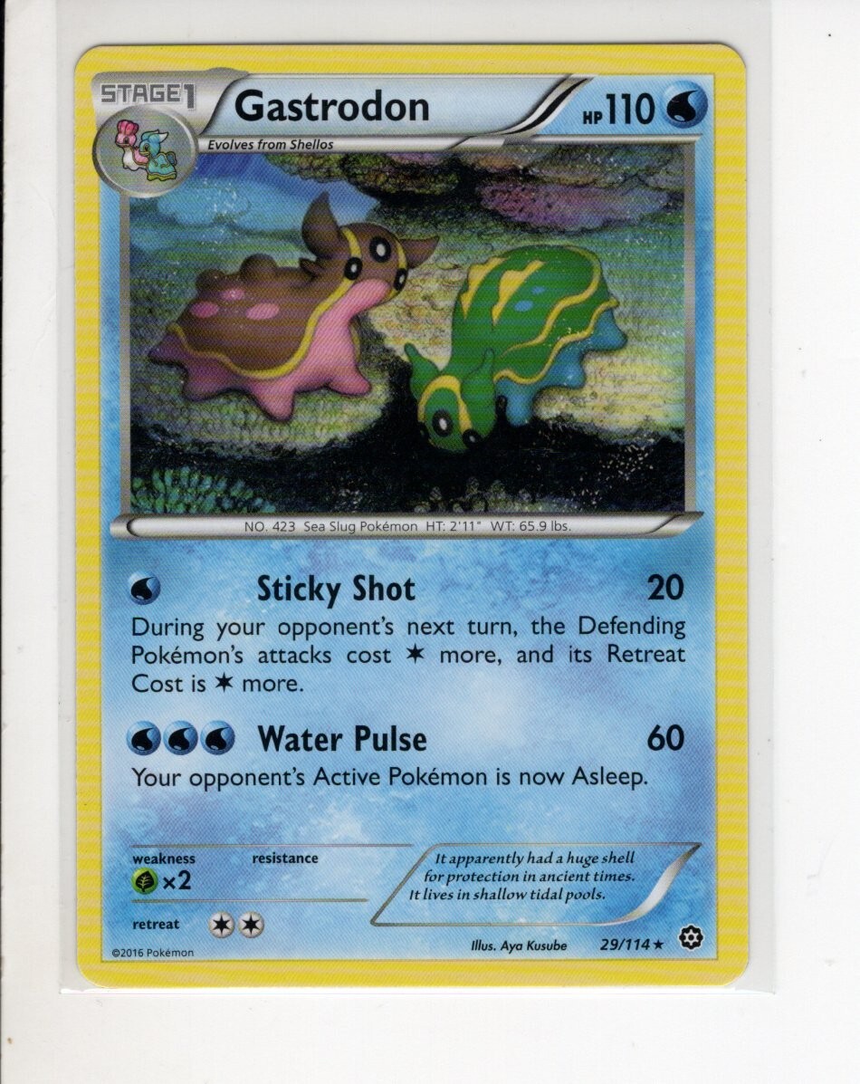 Gastrodon Evolution Chart