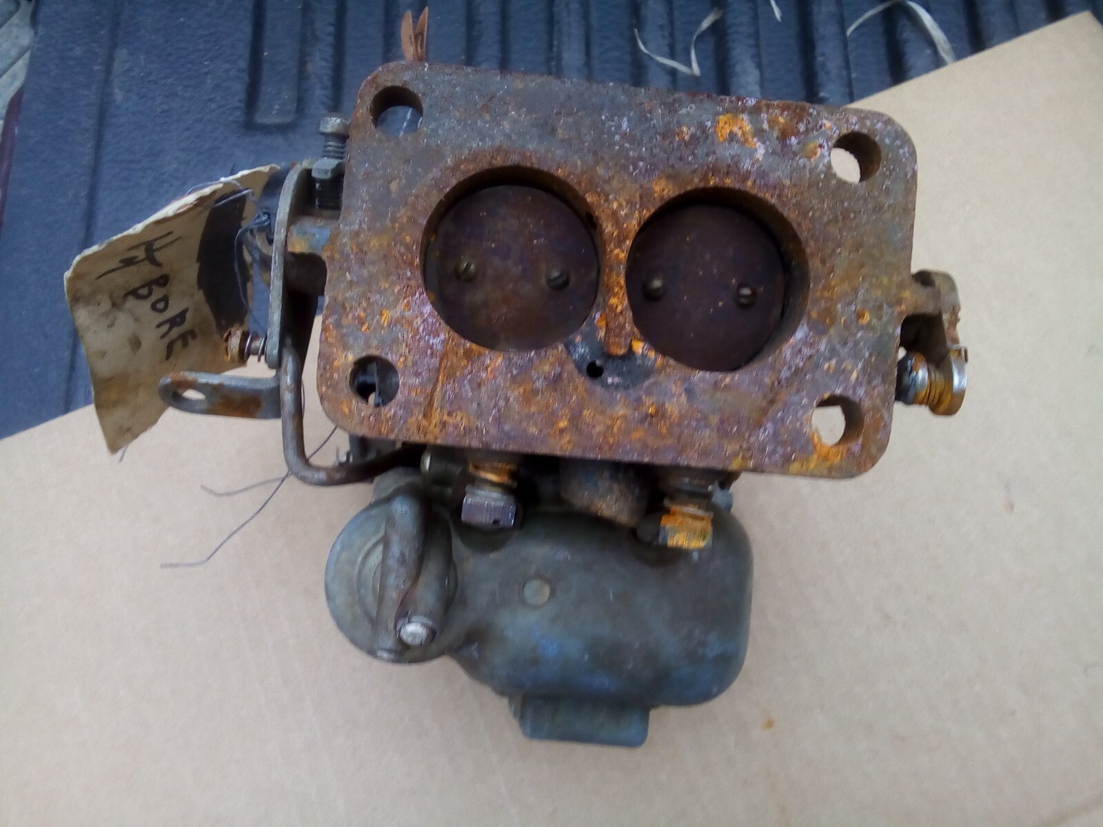 Vintage Carter WDO 6478 2v Carburetor Good Core Rebuildable | eBay