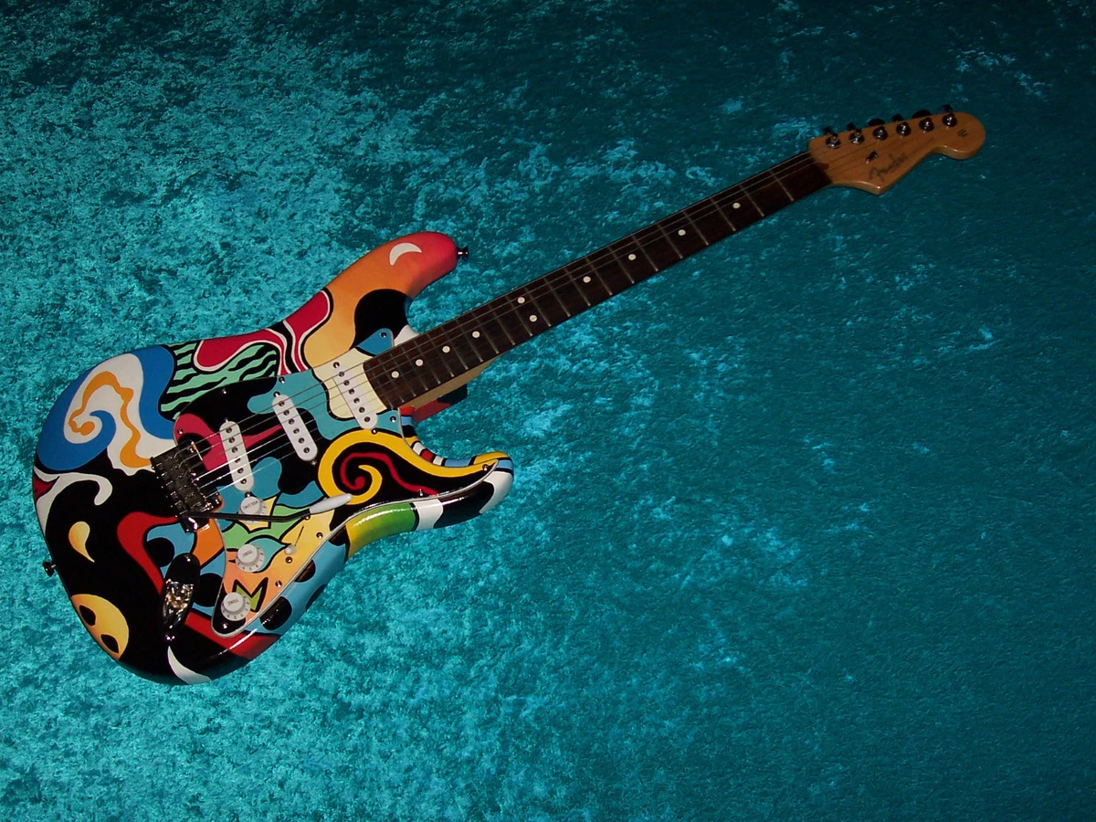Custom Paint Electric Guitar