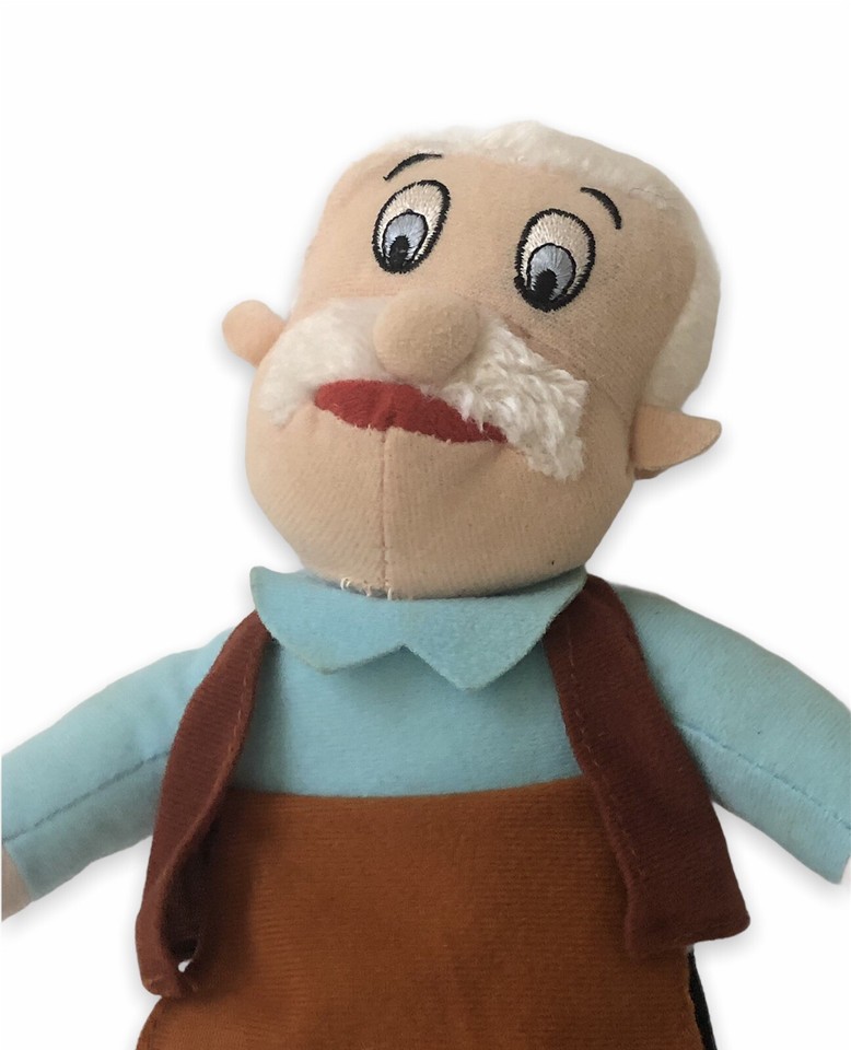 Disney Pinocchio Geppetto 12” Plush Stuffed Doll | eBay