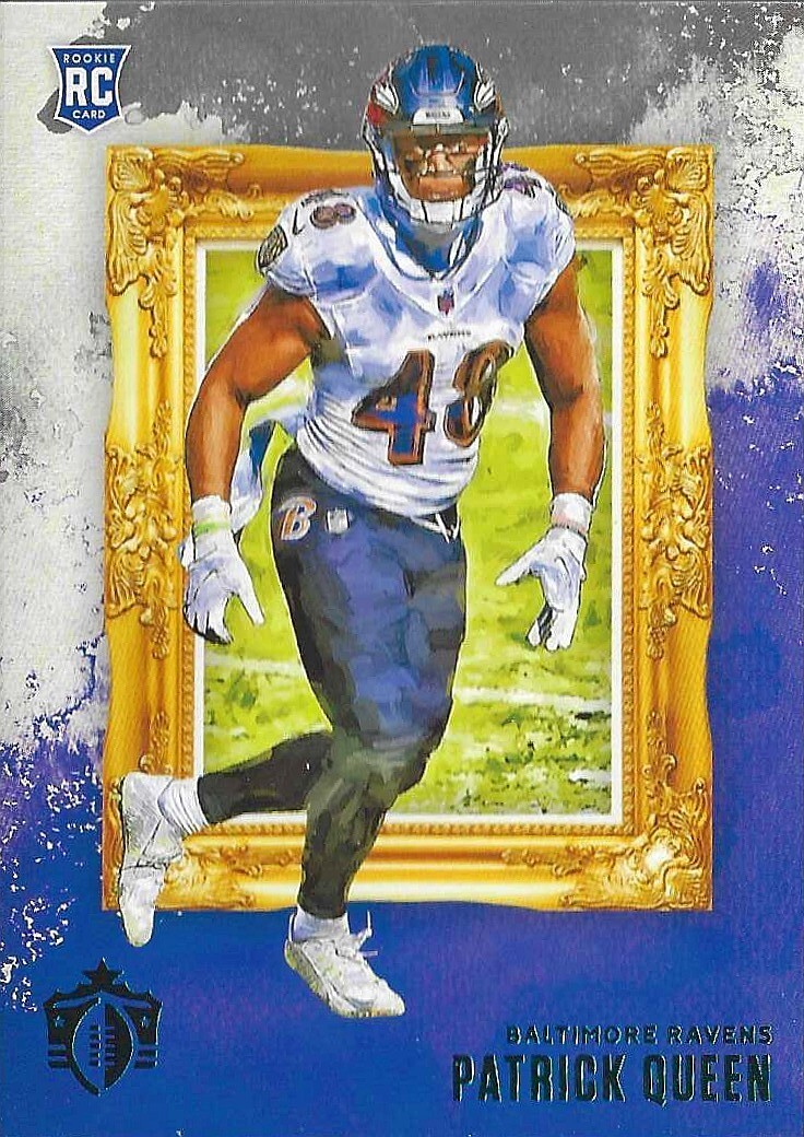 2020 Panini Chronicles - Gridiron Kings Patrick Queen #GK-36 Teal (RC ...