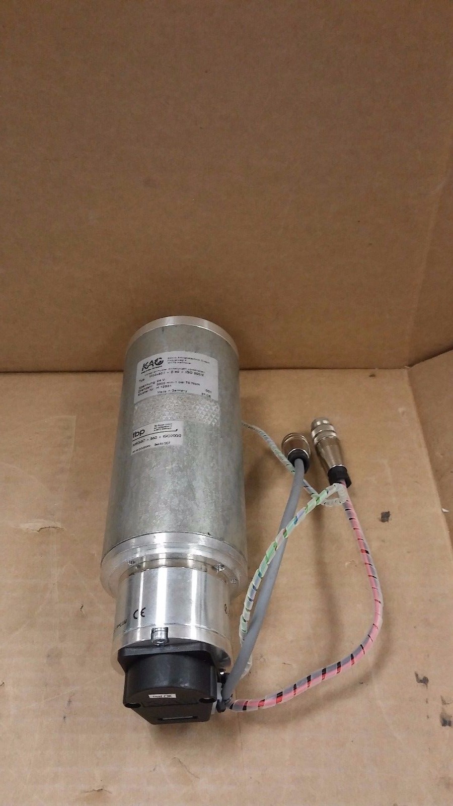 KAG Typ M80X80/I + B 60 + IGO 200/2 Motor with KEB 36.07 00 08 100-0241 ...