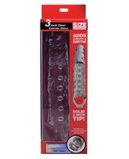 Size Matters 2 Inch Extender Sleeve Clear for sale online | eBay