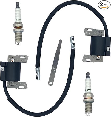 2 PCS Ignition Coil 591459 490586 492341 for Briggs and Stratton Toro ...